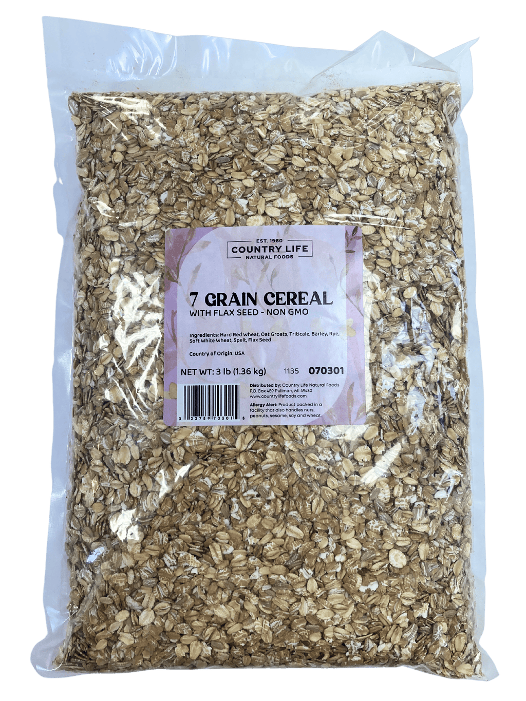 7-Grain Flakes w/ Flax – Historia
