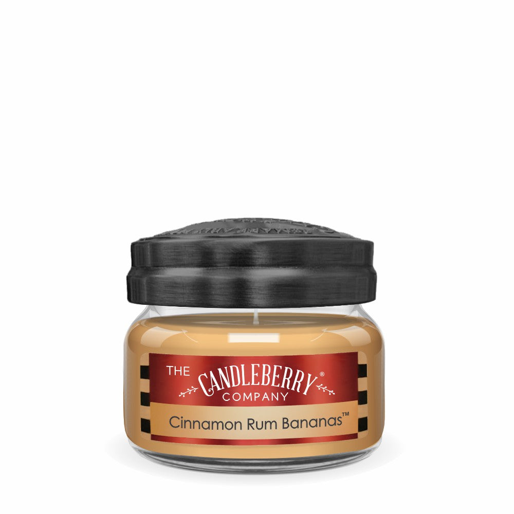 Cinnamon Rum Bananas™, Small Jar Candle – Historia